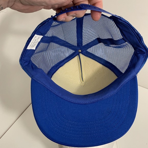 Unbranded | Accessories | Vintage Everco Hat Rare Hvac Nissin Blue Mesh ...